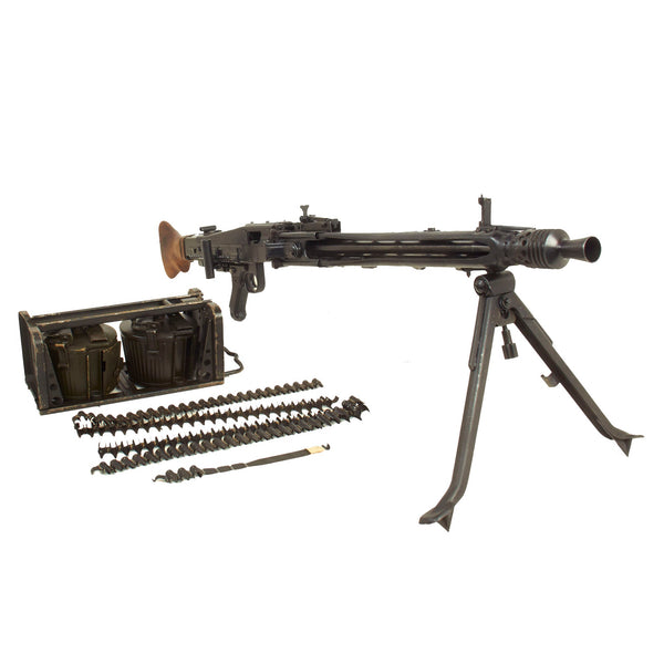 Original German WWII MG 42 Display Machine Gun by MAGET with Dated Bel ...