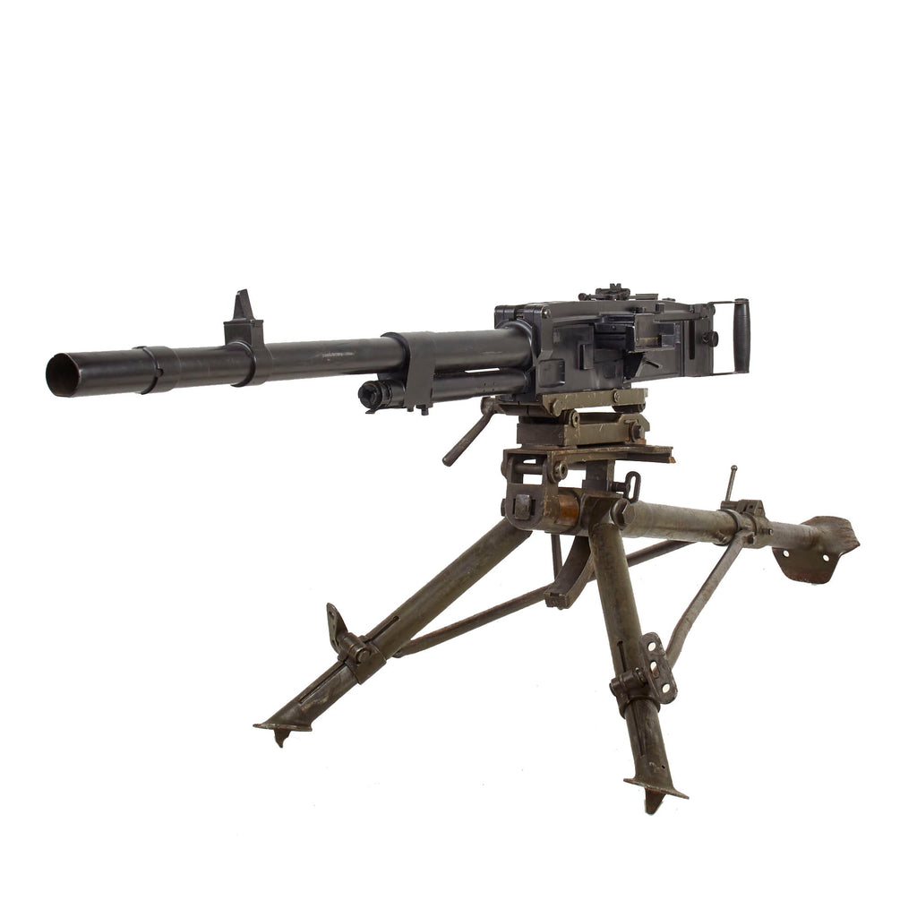 Original Italian WWII Breda Model 37 Display Machine Gun with Tripod ...