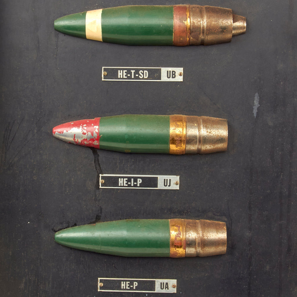 Original U.S. Pre Vietnam War Era Inert US Navy 40mm Mk2 Bureau of Ord ...