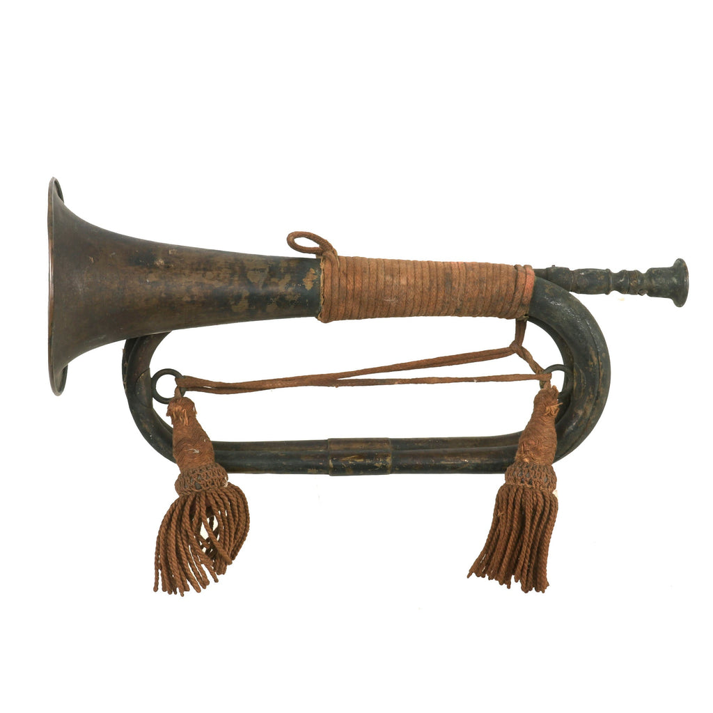 Original WWII Imperial Japanese Army Brass Bugle with Red Cord ...