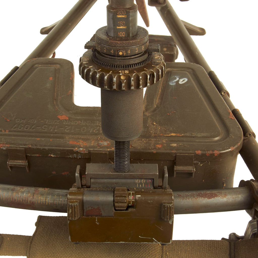 Original West German MG3 Machine Gun Tripod Mount with Hensoldt-Wetzla ...