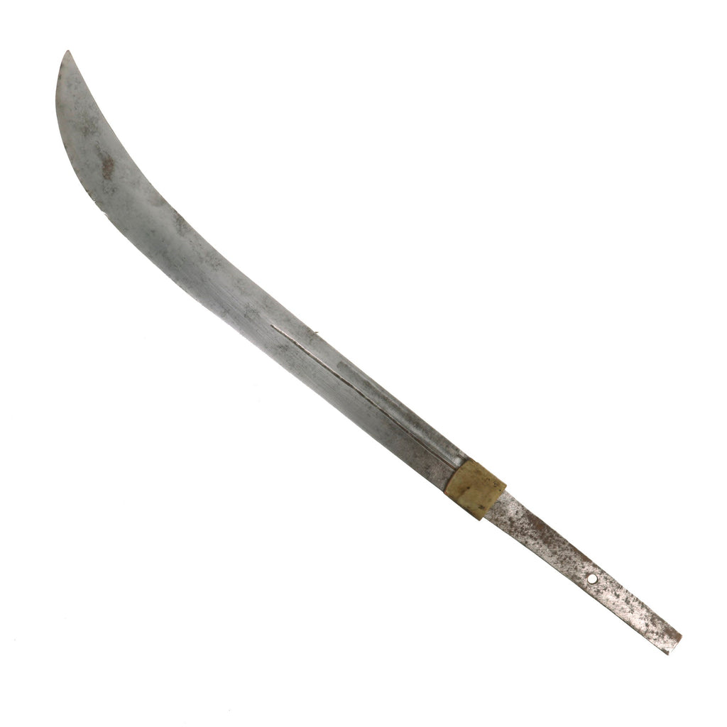 Original 18th Century Edo Period Japanese Naginata Polearm with Handma ...