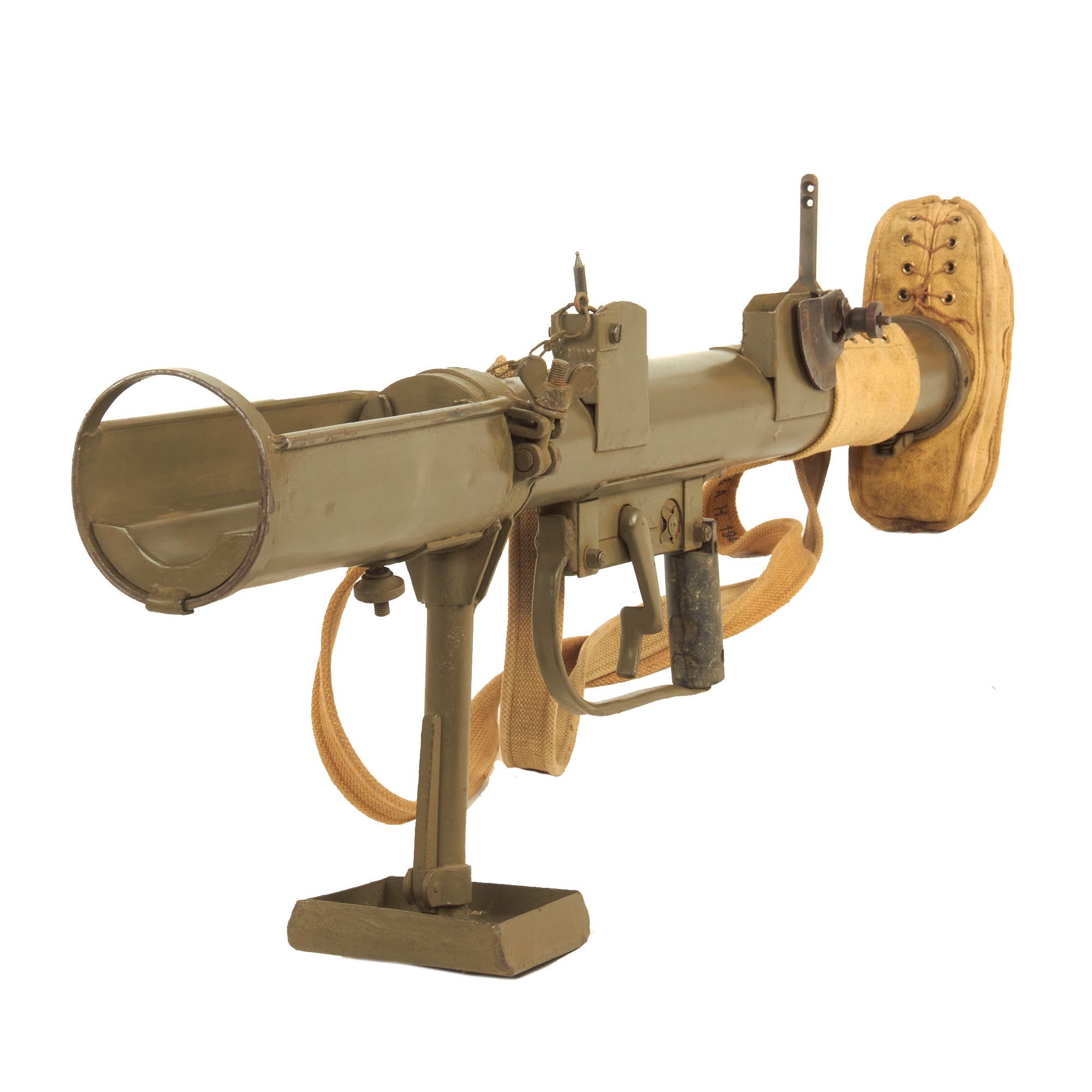 Original WWII British PIAT Anti-Tank Display Bomb Launcher Serial IC/E ...