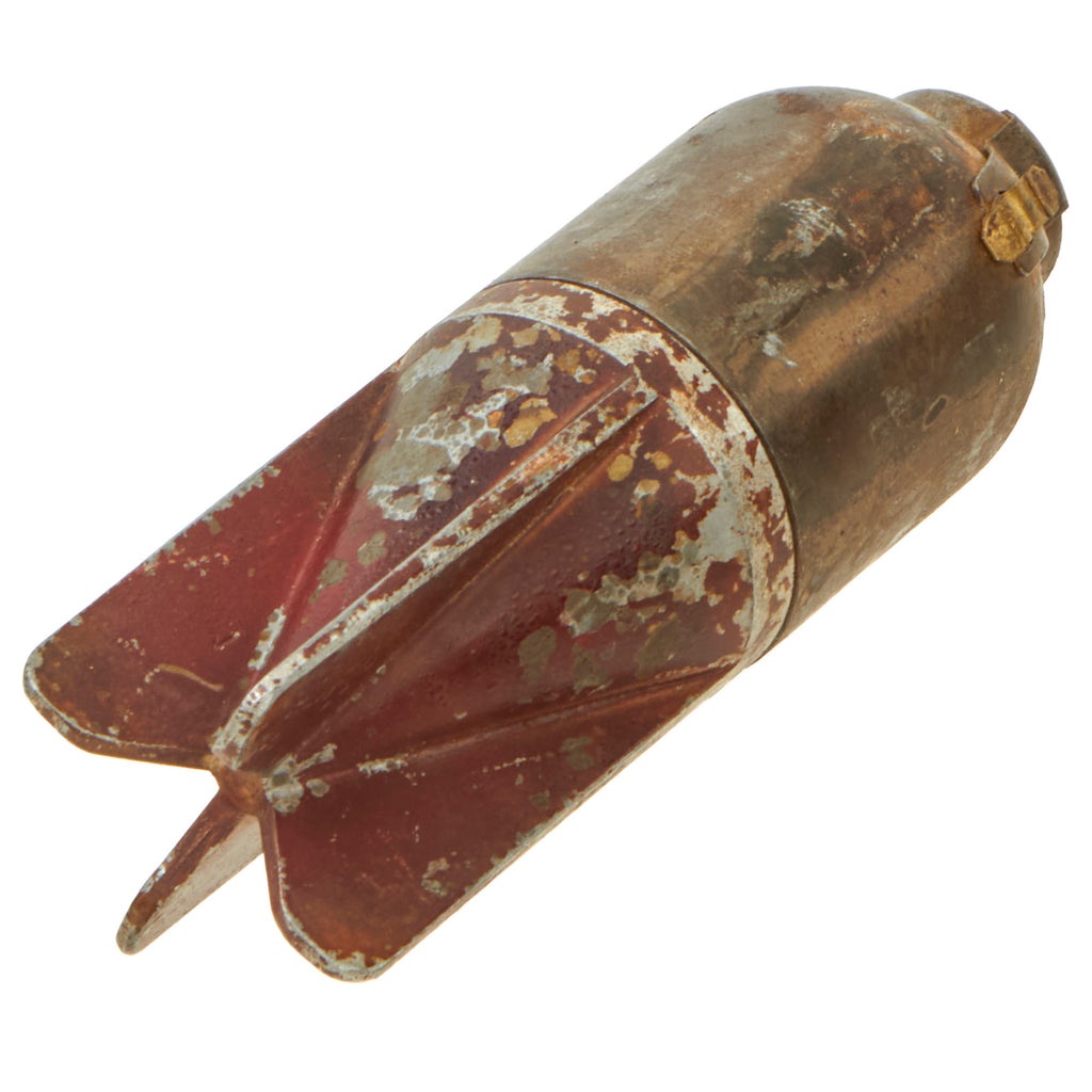 Original Italian WWII "Red Devil" 45mm Brixia Model 35 Mortar Bomb dat ...