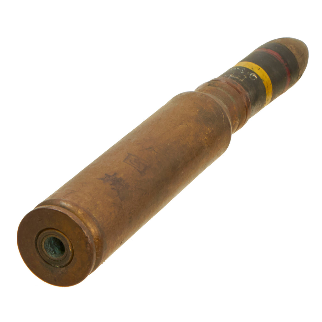Original Japanese WWII Type 100 20mm Inert Anti-Aircraft Round for the ...