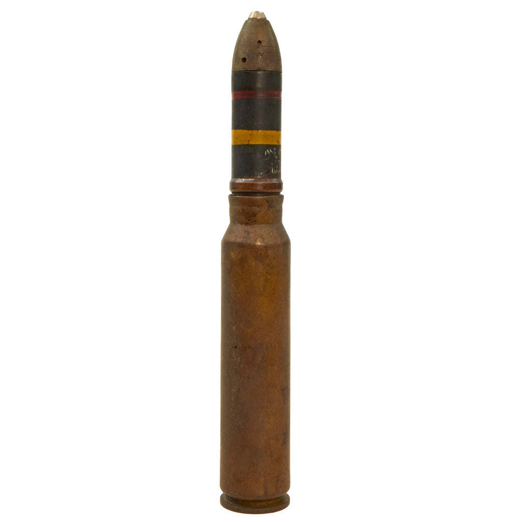 Original Japanese WWII Type 100 20mm Inert Anti-Aircraft Round for the ...
