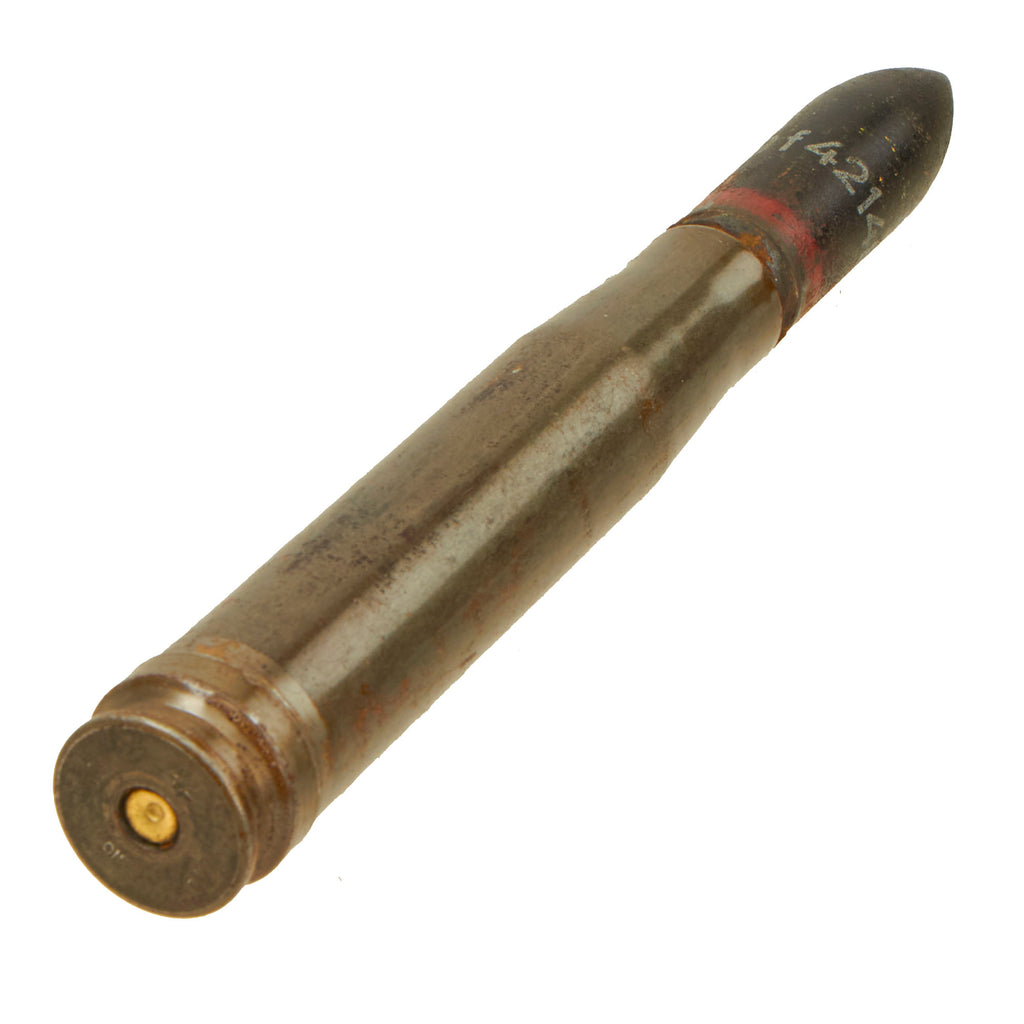 Original German WWII Flak 38 Anti-Aircraft Gun 20mm Round - Flakvierli ...