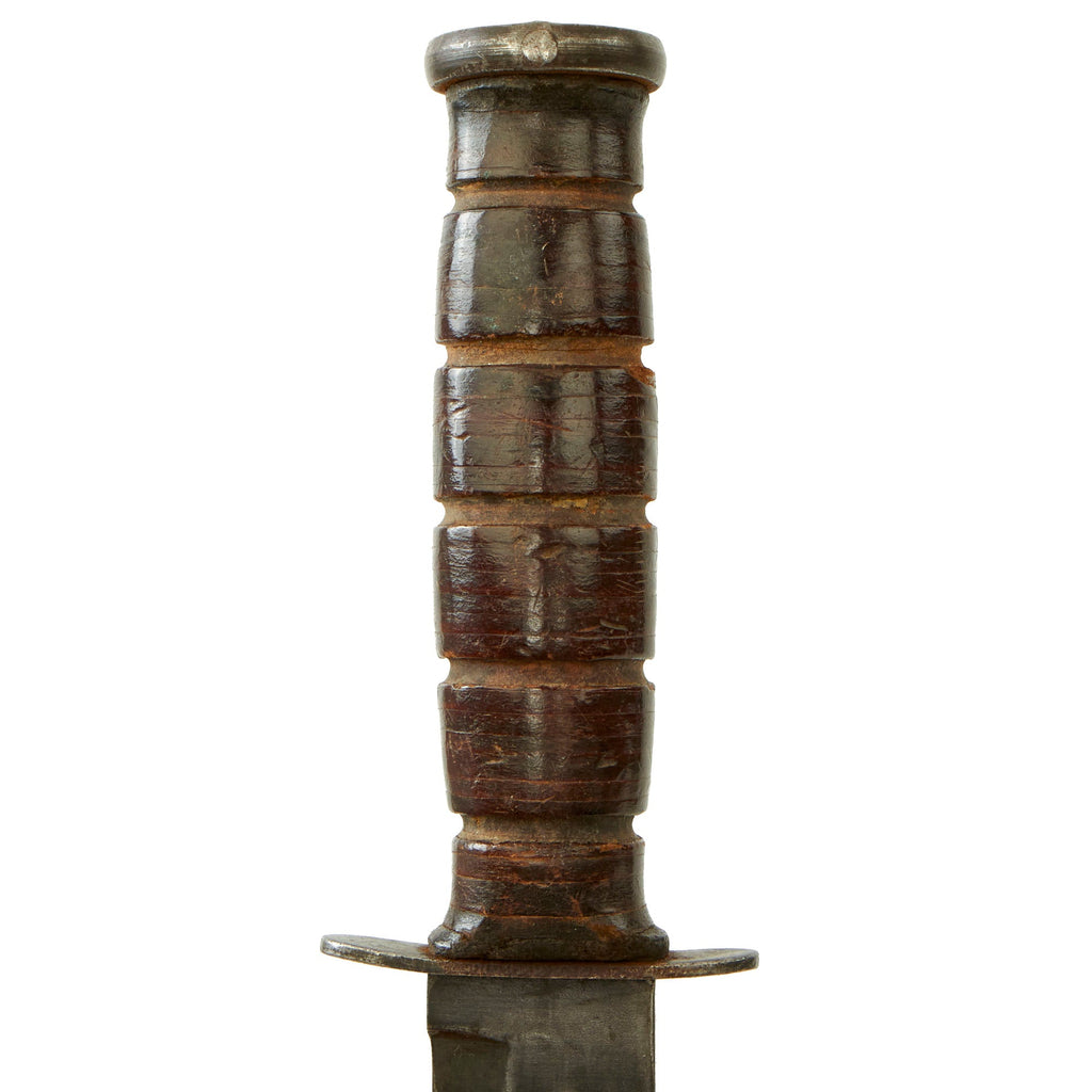 Original U.S. WWII KA-BAR USN MK2 Fighting Knife with MK2 Scabbard ...