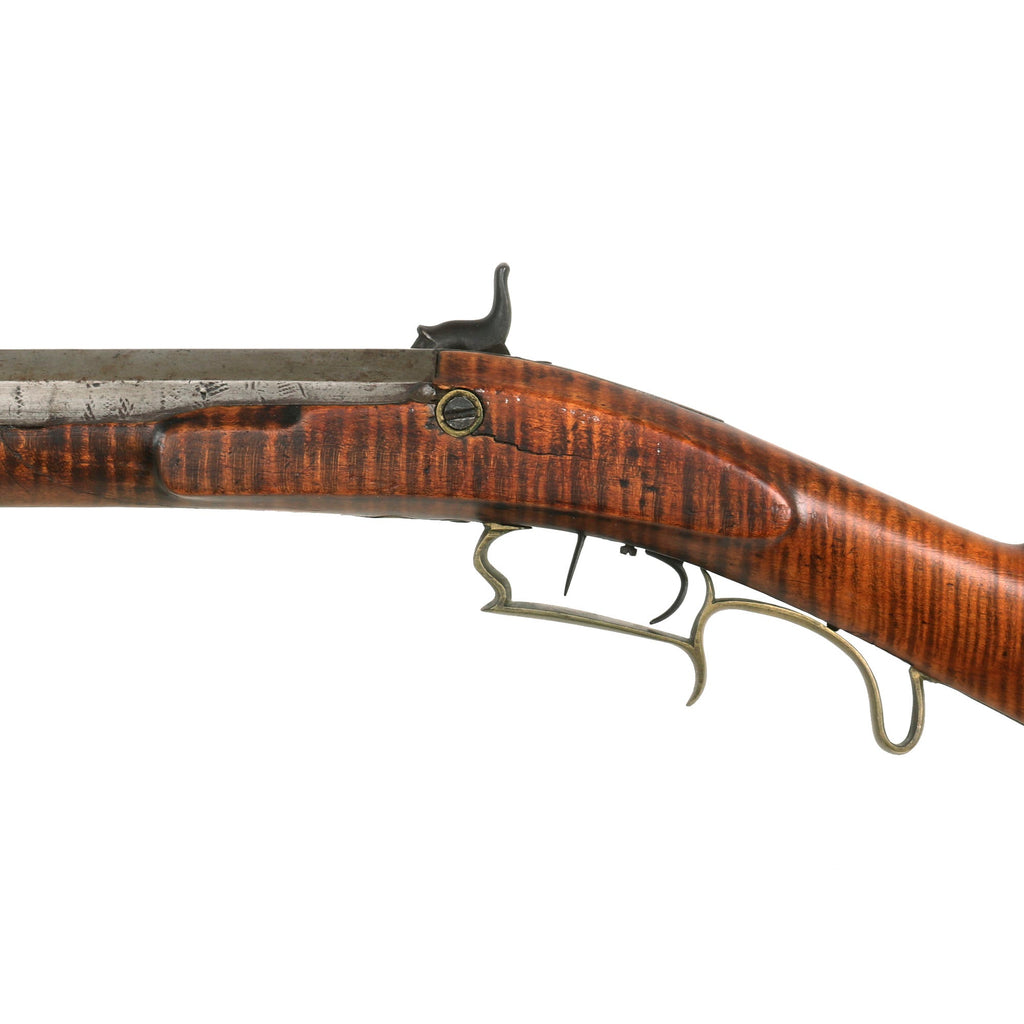 Original U.S. Civil War Era Full Stocked Percussion Target Rifle by Pe ...