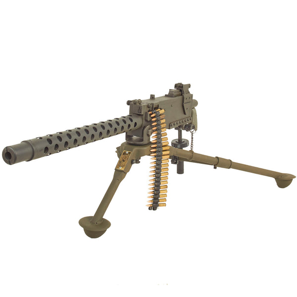 Original U.S. WWII Browning .30 Caliber M1919A4 Display Machine Gun wi ...