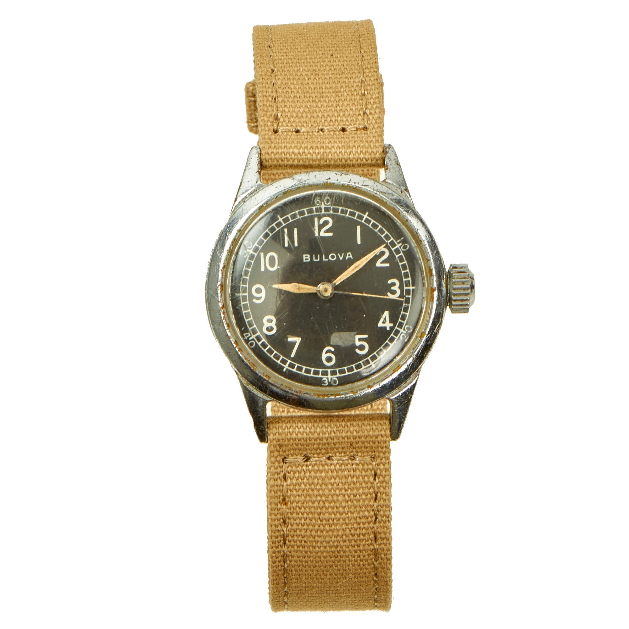 Original U.S. WWII 1942 Type A-11 USAAF Wrist Watch by Bulova - Fully ...