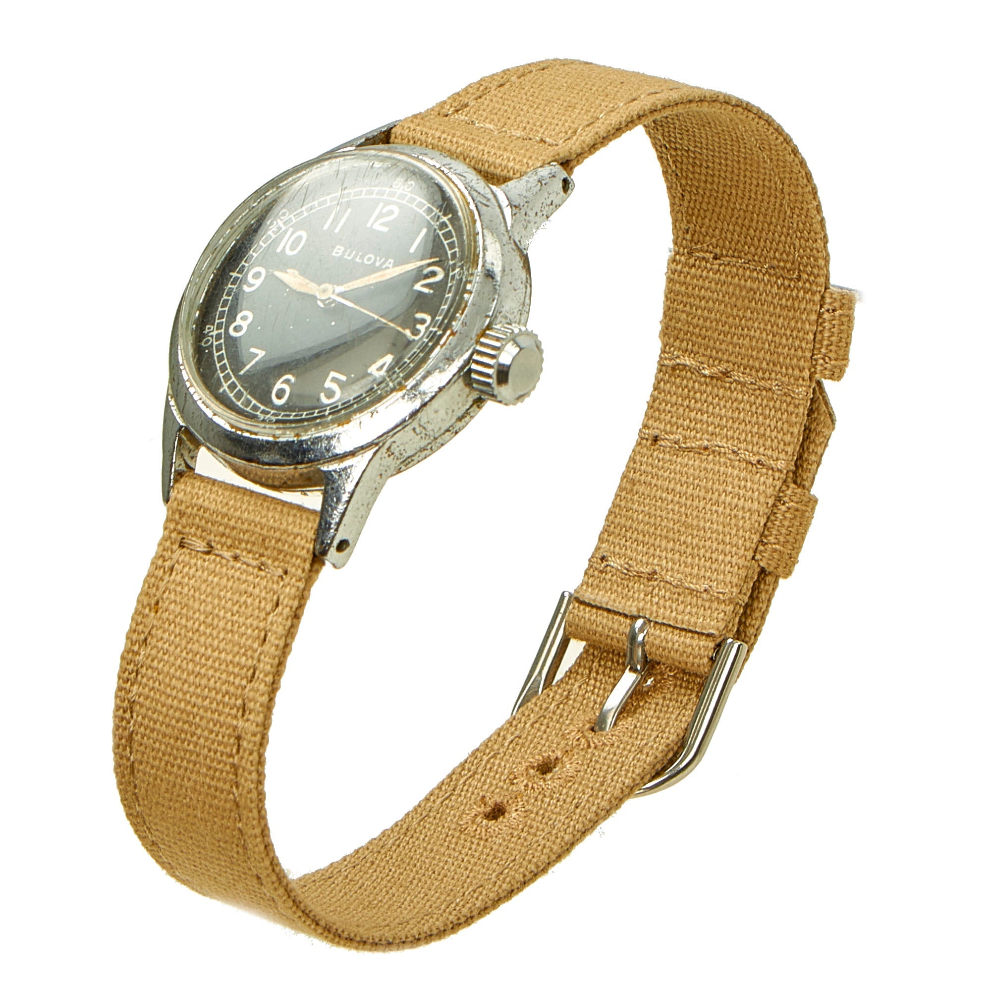 Original U.S. WWII 1942 Type A-11 USAAF Wrist Watch by Bulova - Fully ...