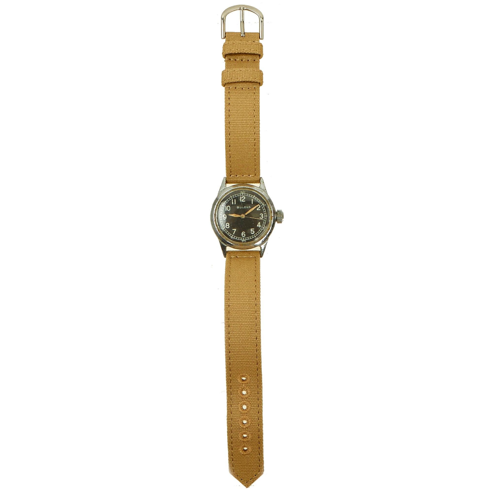 Original U.S. WWII 1942 Type A-11 USAAF Wrist Watch by Bulova - Fully ...