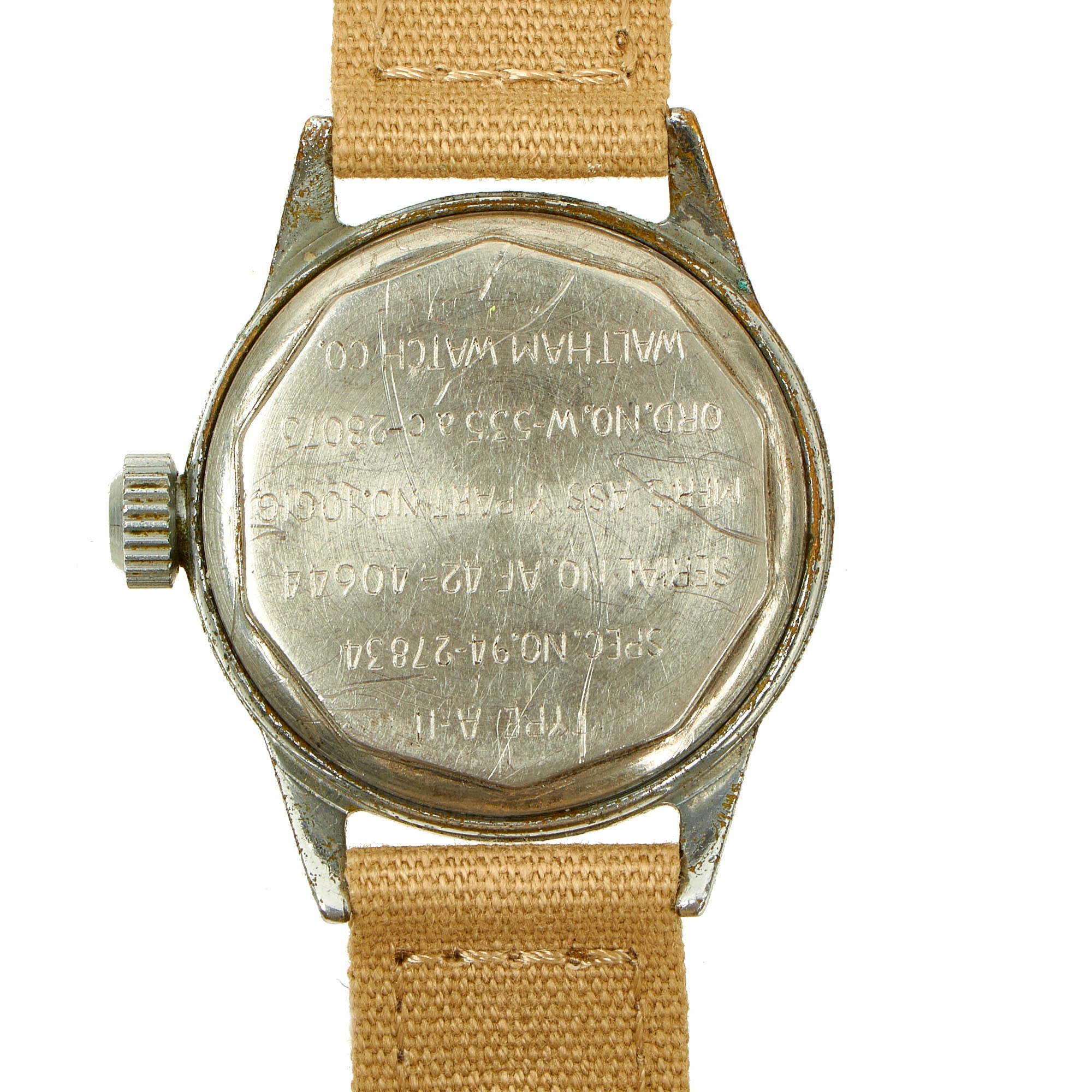 Original U.S. WWII 1942 Type A-11 USAAF Wrist Watch by Bulova - Fully ...