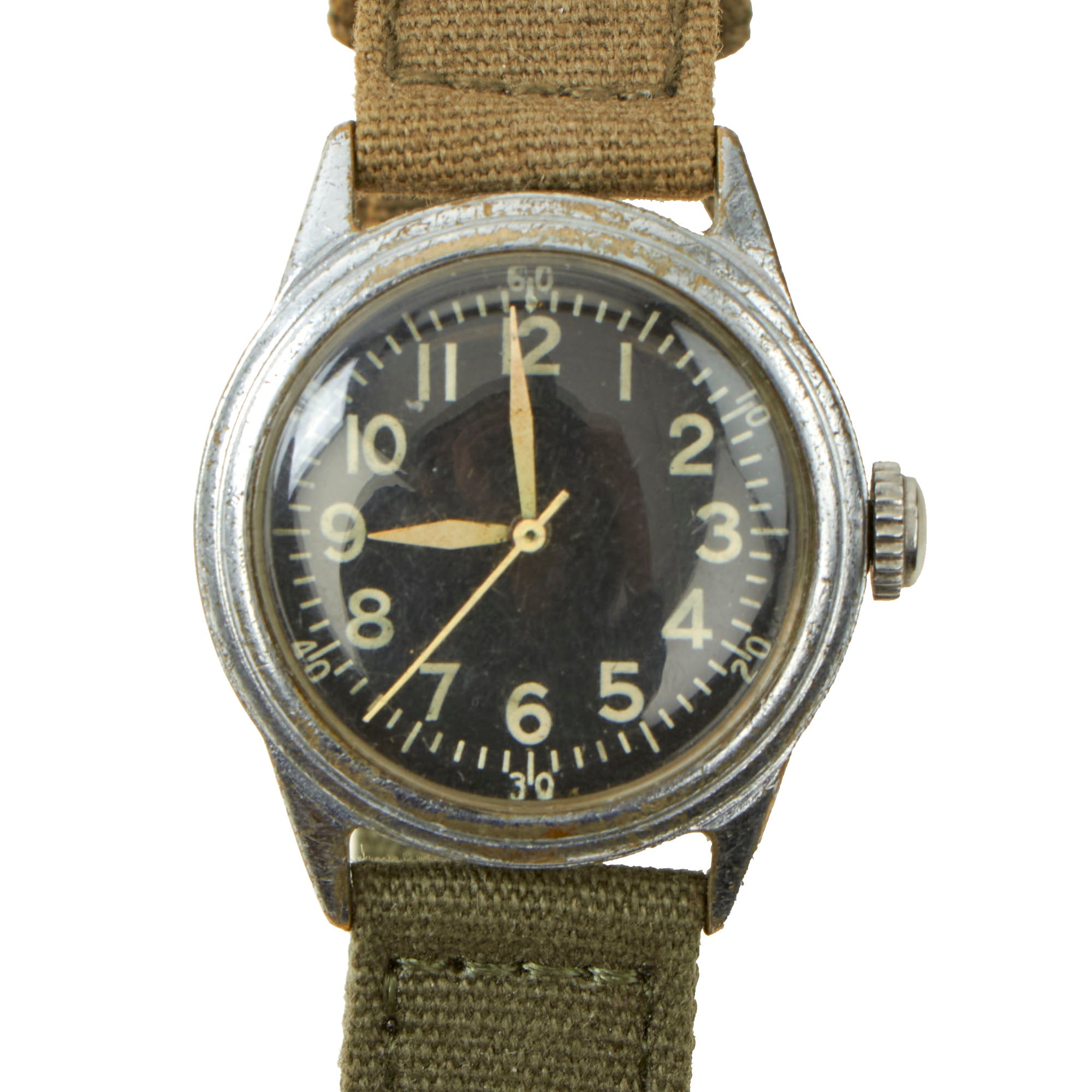 Original U.S. WWII Fully Functional Type A-11 USAAF Wrist Watch by Elg ...