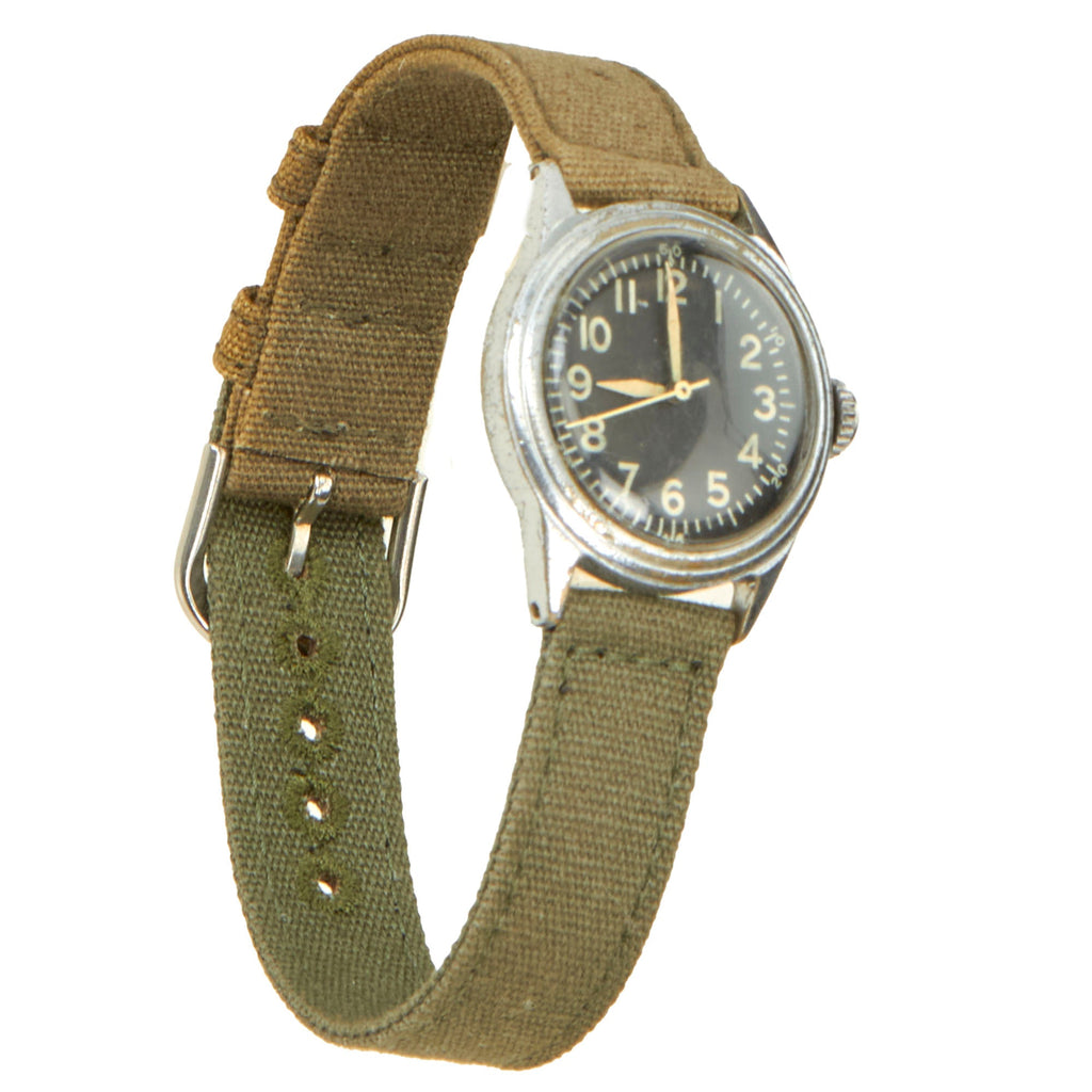 Original U.S. WWII Fully Functional Type A-11 USAAF Wrist Watch by Elg ...