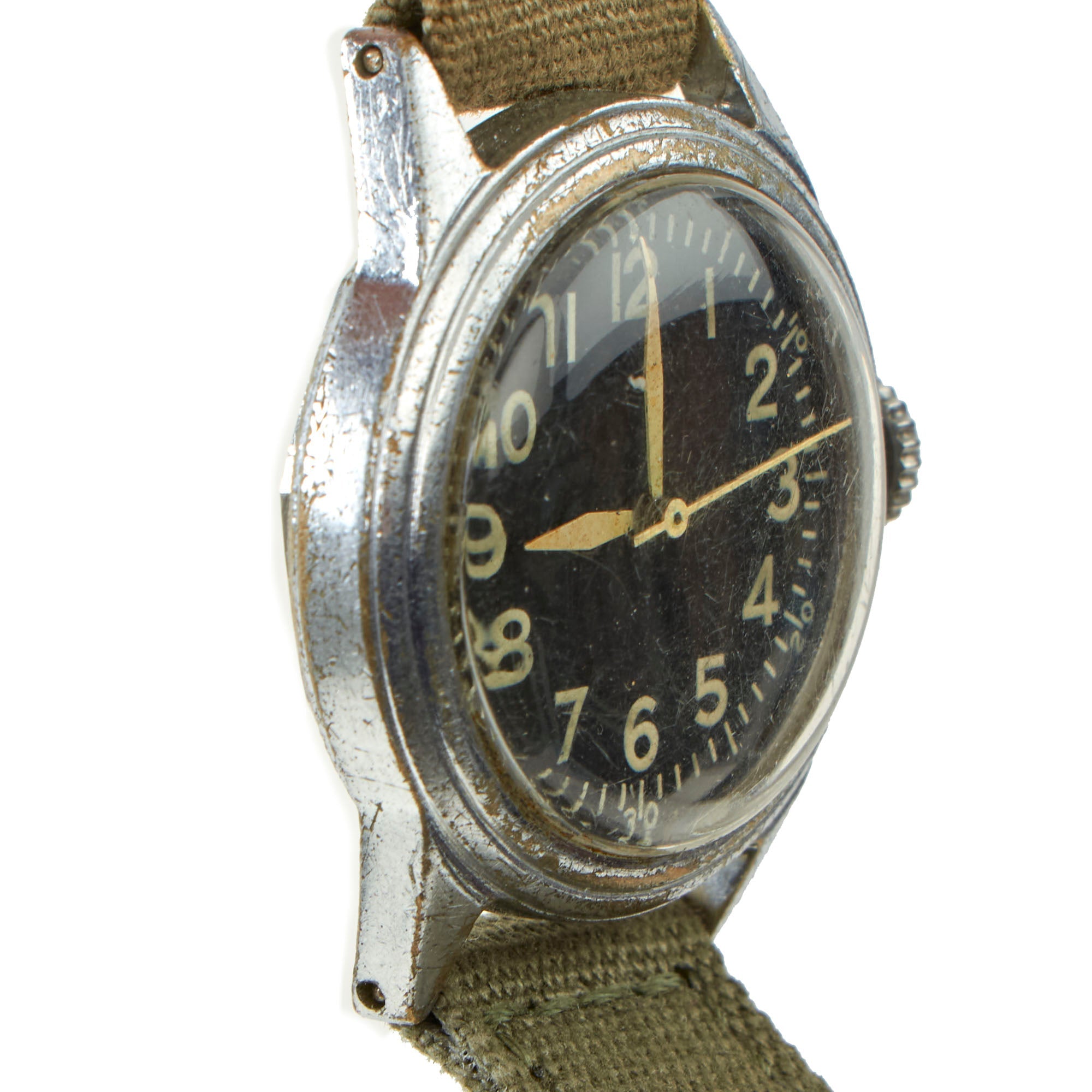 Original U.S. WWII Fully Functional Type A-11 USAAF Wrist Watch by Elg ...
