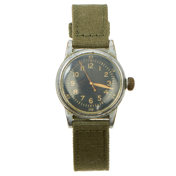 Original U.S. WWII 1945 Dated Type A-11 USAAF Wrist Watch by Waltham ...