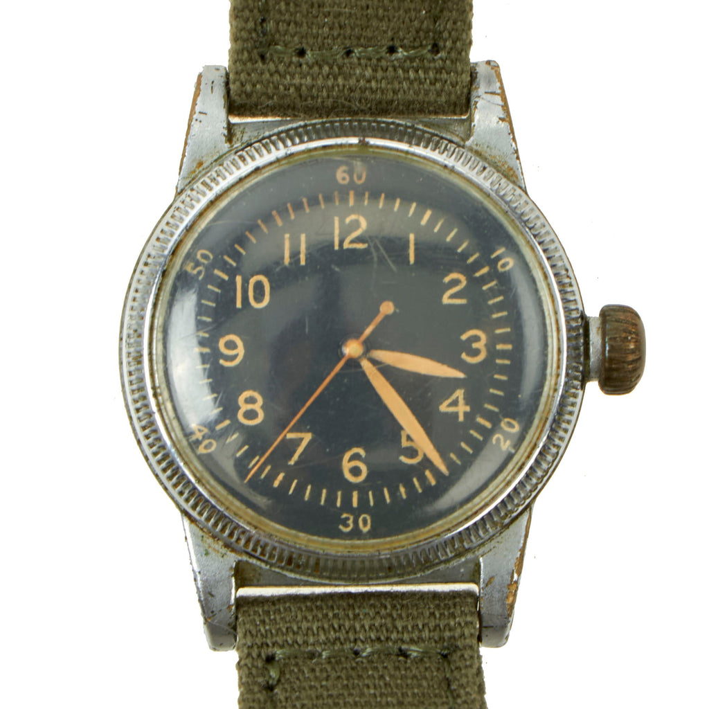 Original U.S. WWII 1945 Dated Type A-11 USAAF Wrist Watch by Waltham ...
