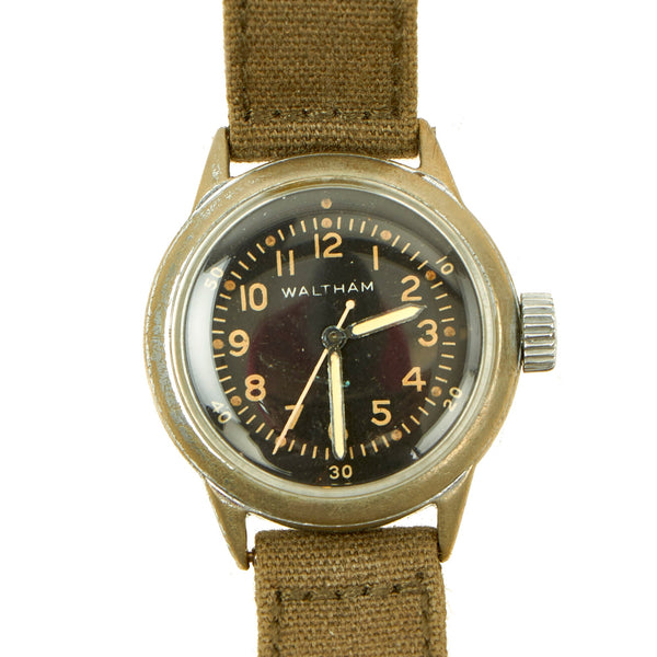 Original U.S. WWII 1944 Dated Type A-11 US Army Wrist Watch by Waltham ...