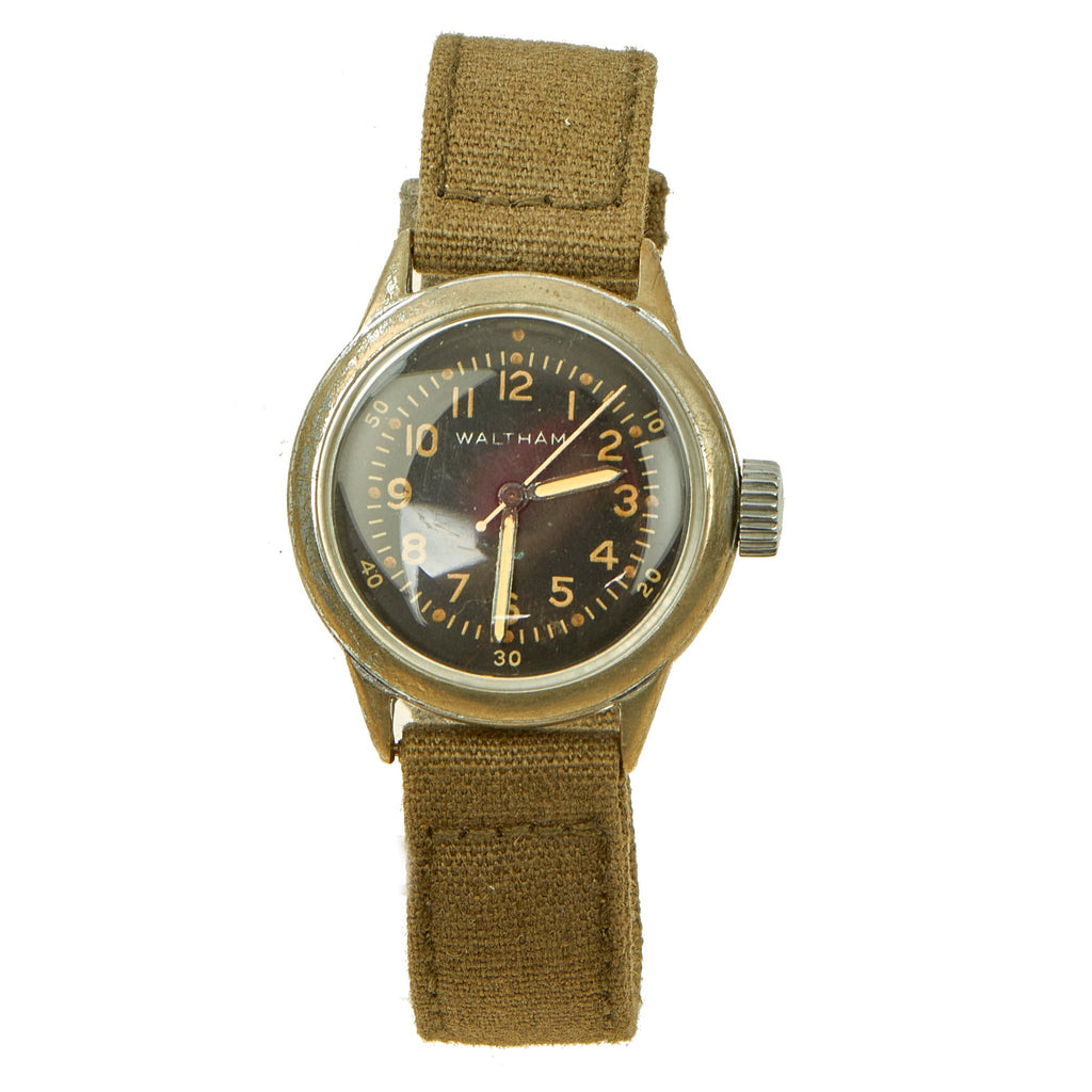 Original U.S. WWII 1944 Dated Type A-11 US Army Wrist Watch by Waltham ...