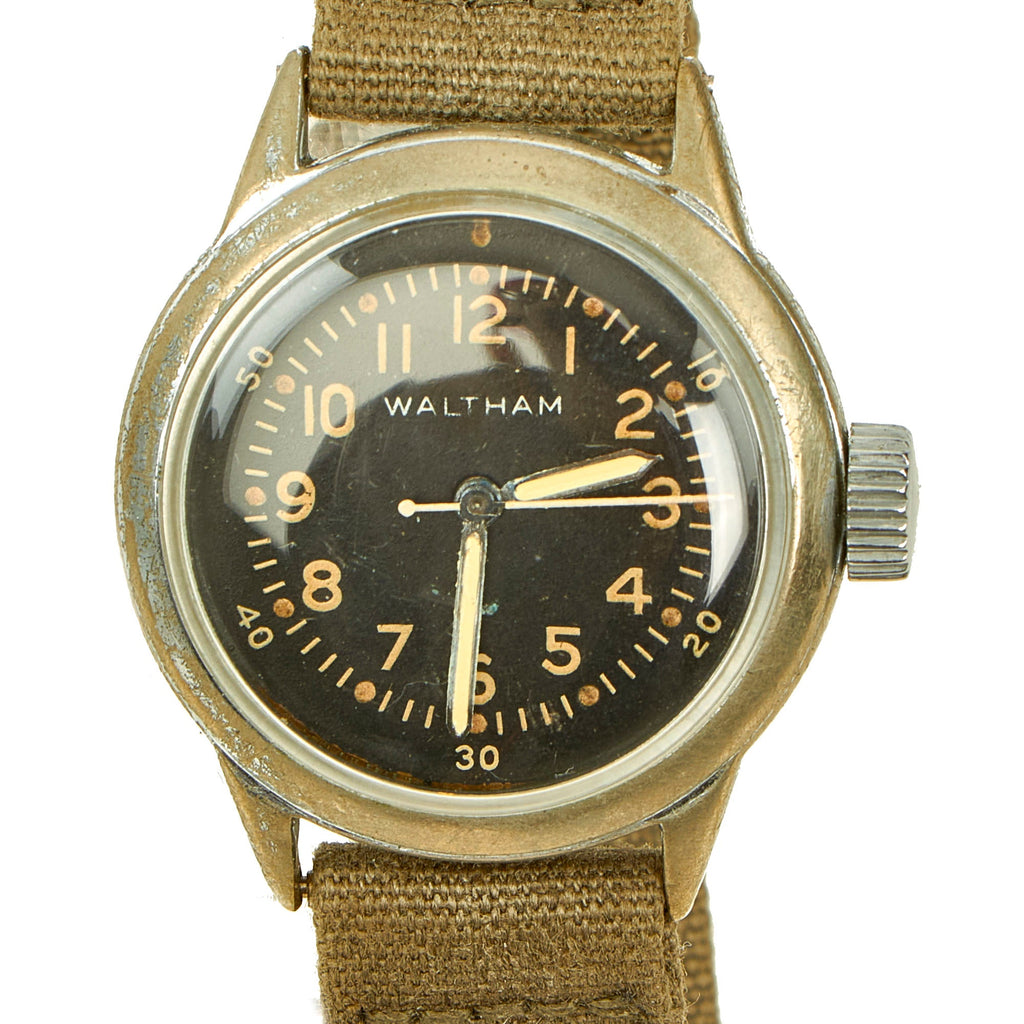 Original U.S. WWII 1944 Dated Type A-11 US Army Wrist Watch by Waltham ...