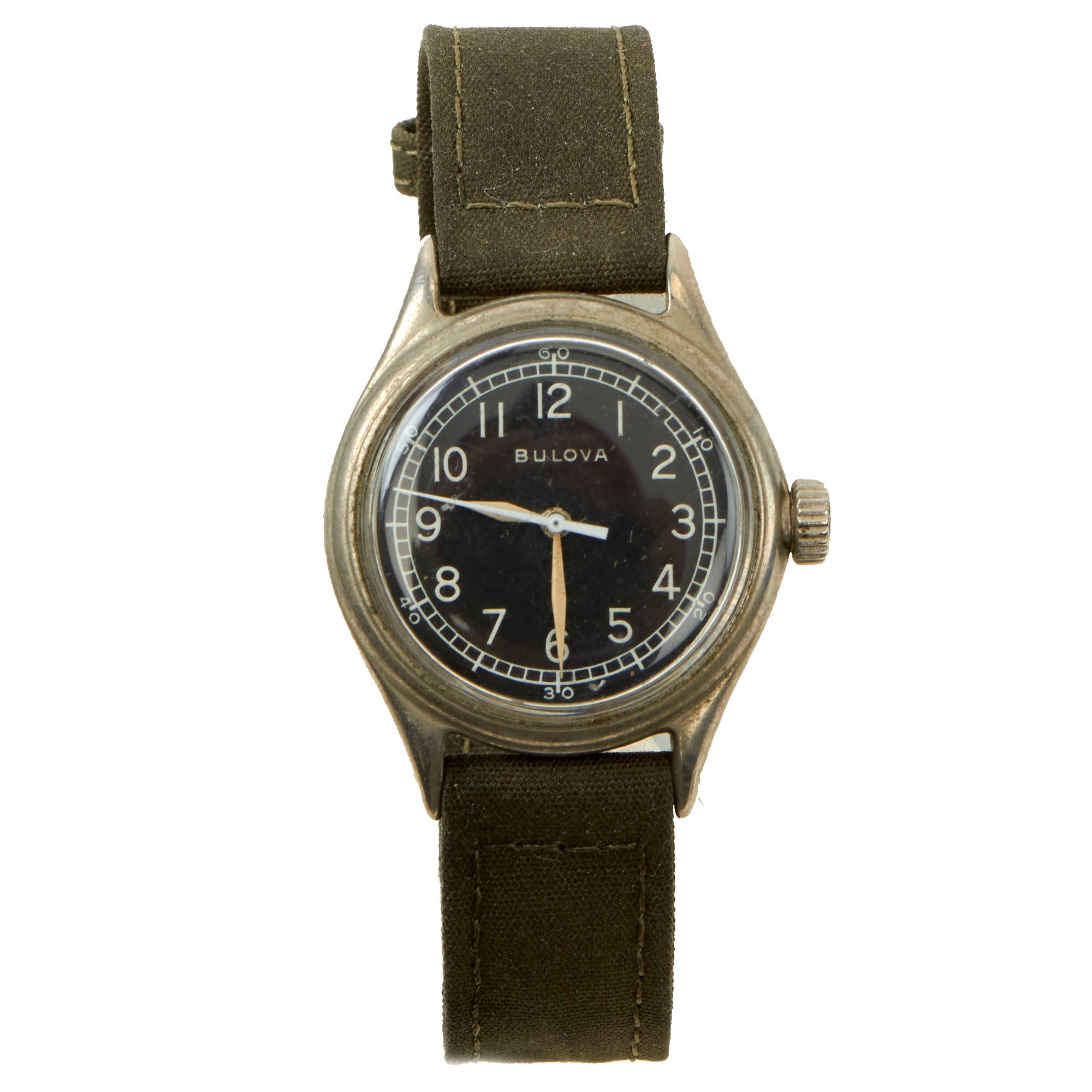 Original U.S. WWII 1943 Type A-11 USAAF Wrist Watch by Bulova - Fully ...