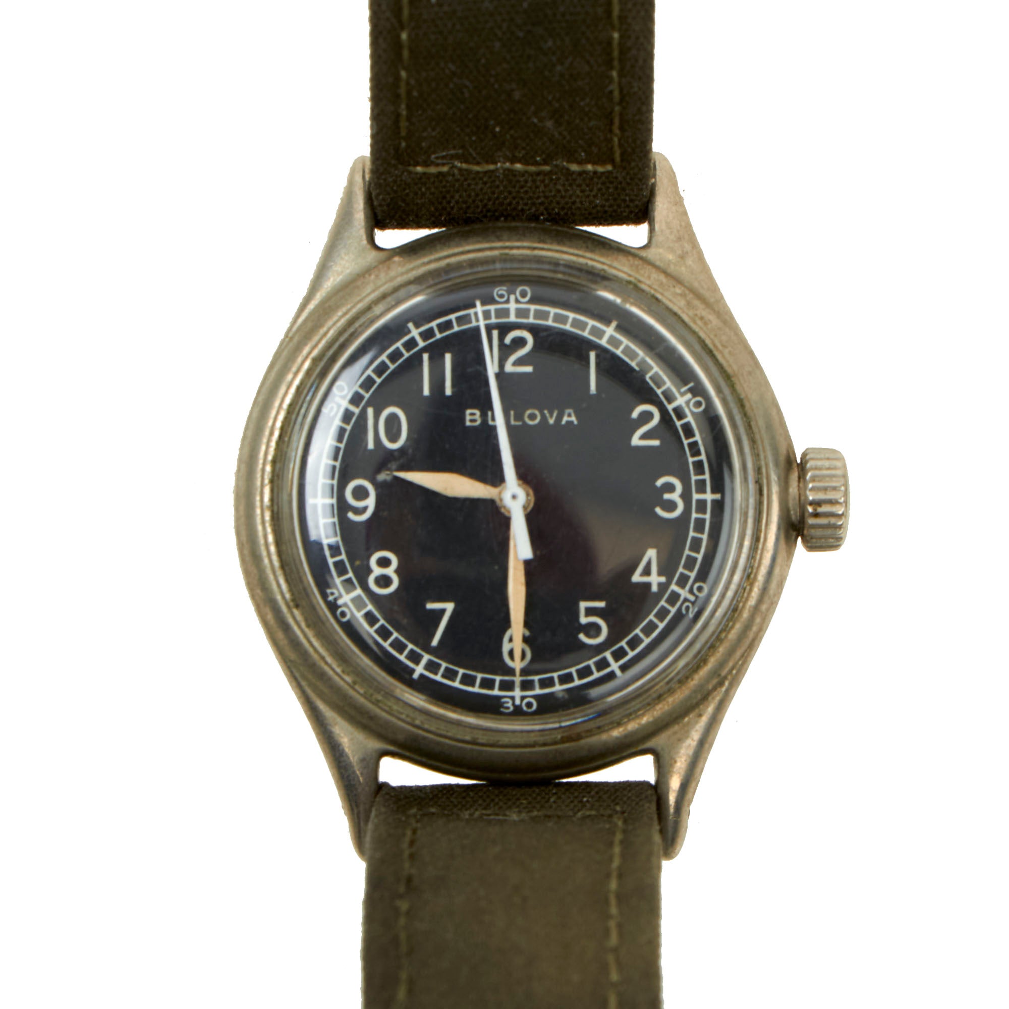Original U.S. WWII 1943 Type A-11 USAAF Wrist Watch by Bulova - Fully ...