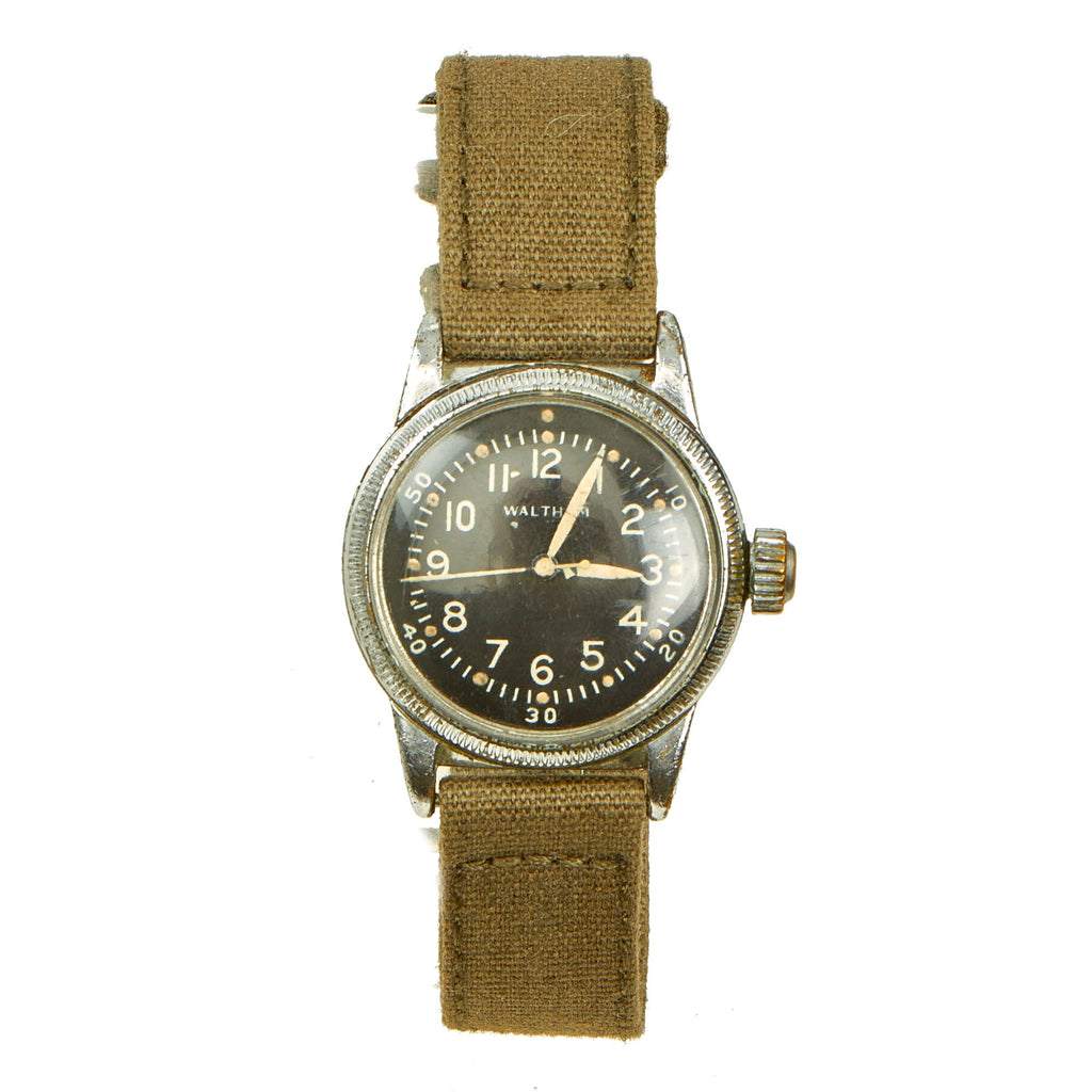 Original U.S. WWII 1945 Dated Type A-11 US Army Wrist Watch by Waltham ...