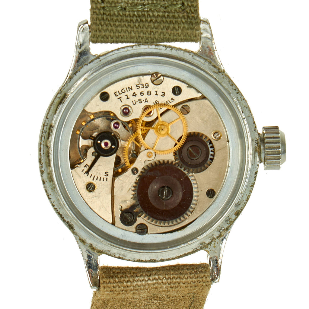 Original U.S. WWII 1944 Type A-11 USAAF Wrist Watch by Elgin - Fully F ...