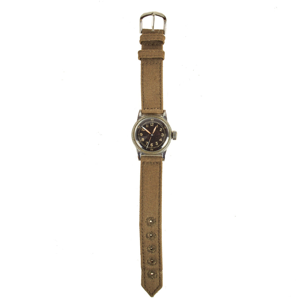 Original U.S. WWII 1945 dated Type A-11 US Army Wrist Watch by Waltham ...
