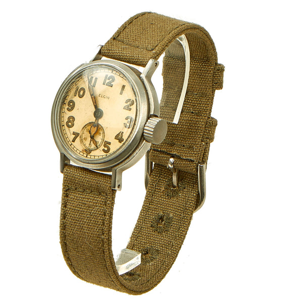 Original U.S. WWII Ordnance Department Wrist Watch by Elgin ...