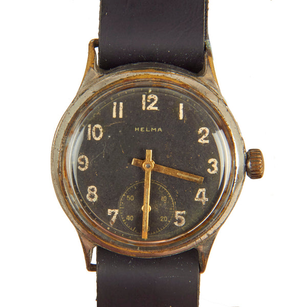 Original German WWII Wehrmacht D-H Watch by Helma - Fully Functional ...