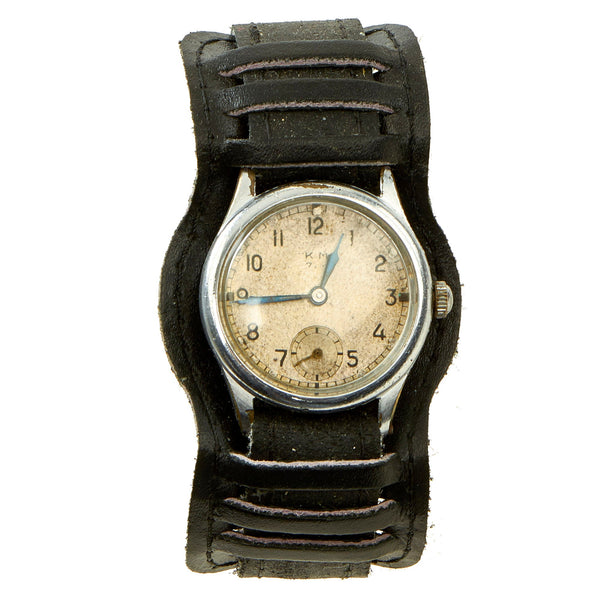 Original German WWII Kriegsmarine K.M. Wrist Watch by Festa With U-Boa ...