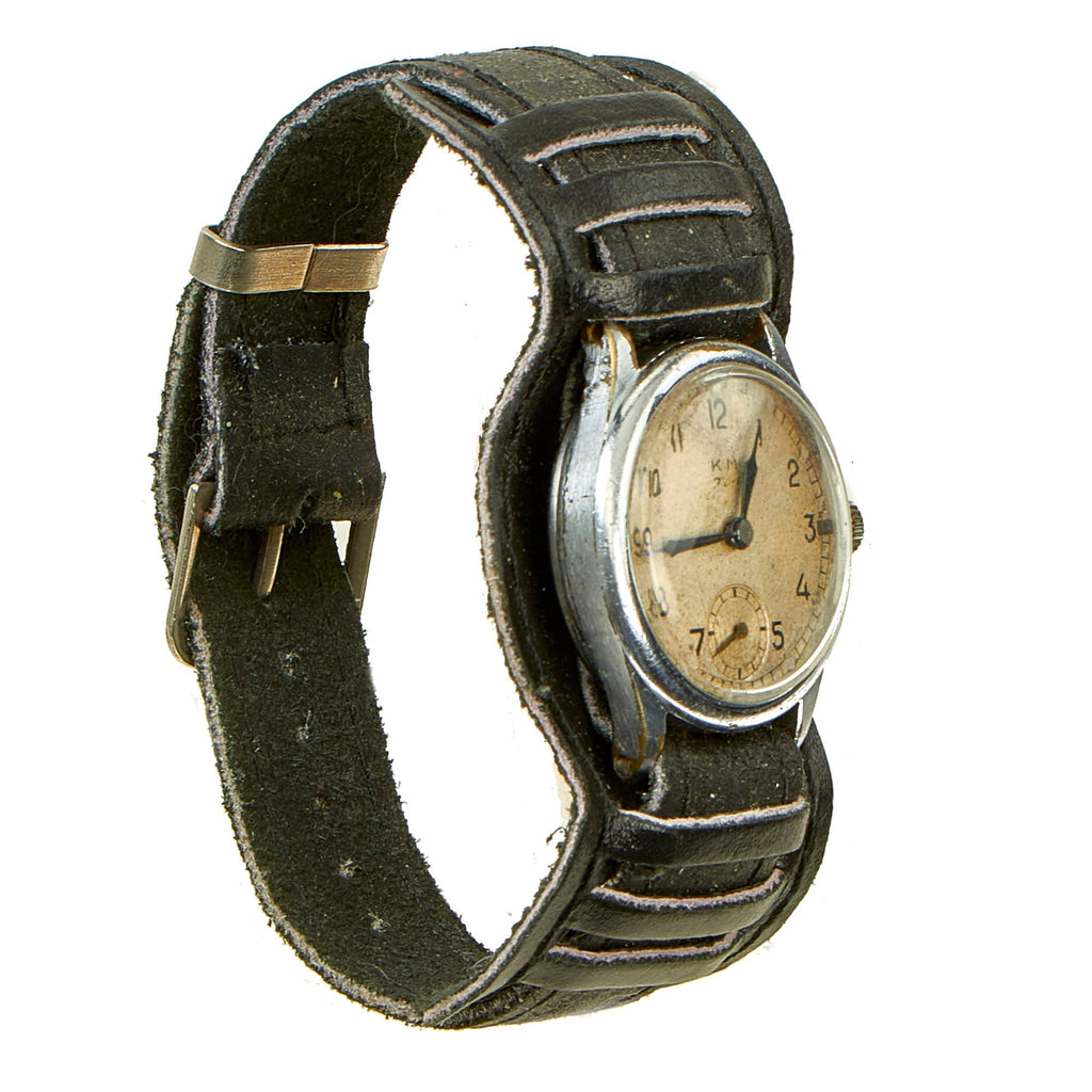 Original German WWII Kriegsmarine K.M. Wrist Watch by Festa With U-Boa ...