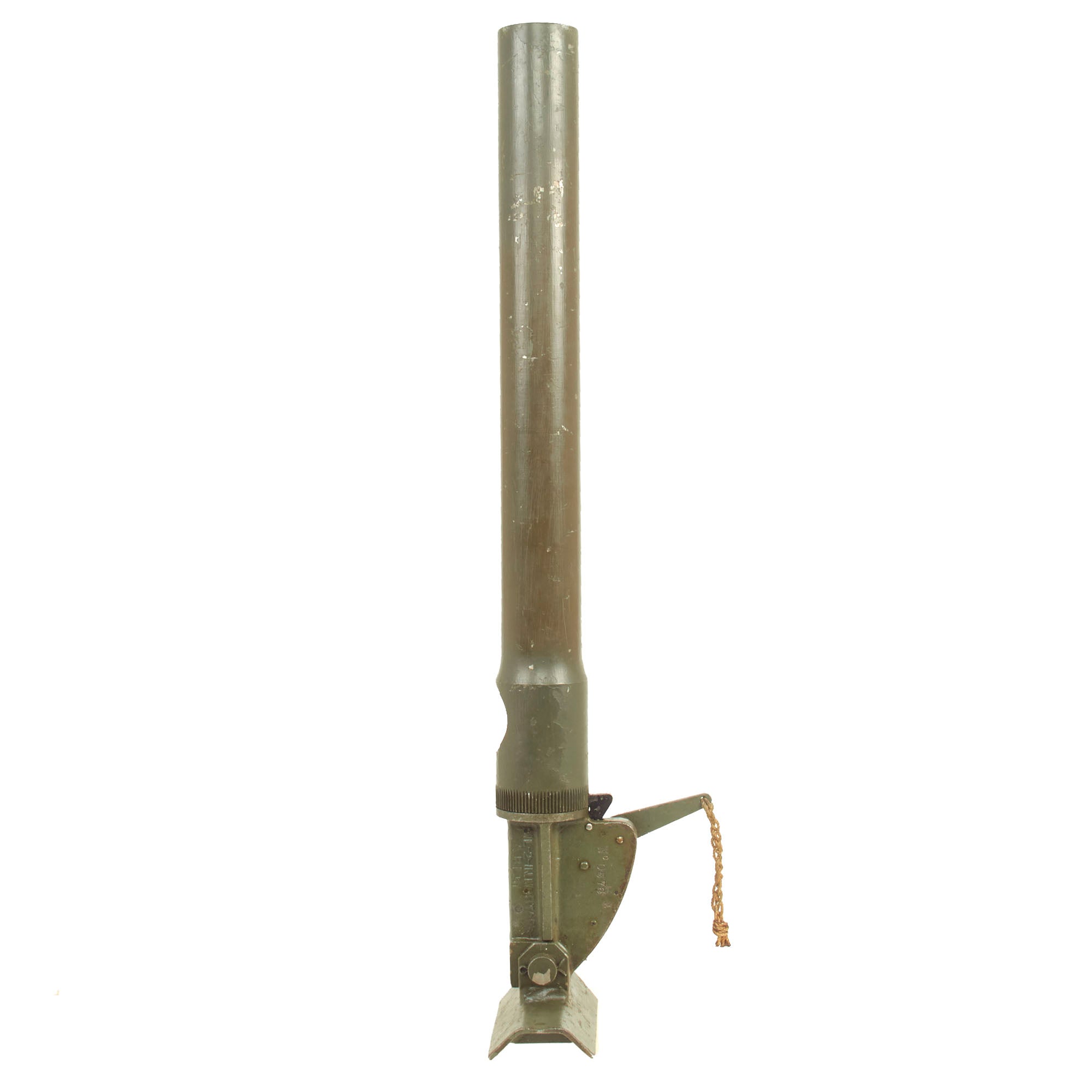 Original British WWII Type Ordnance ML 2-inch Mortar with Inert Bombs ...