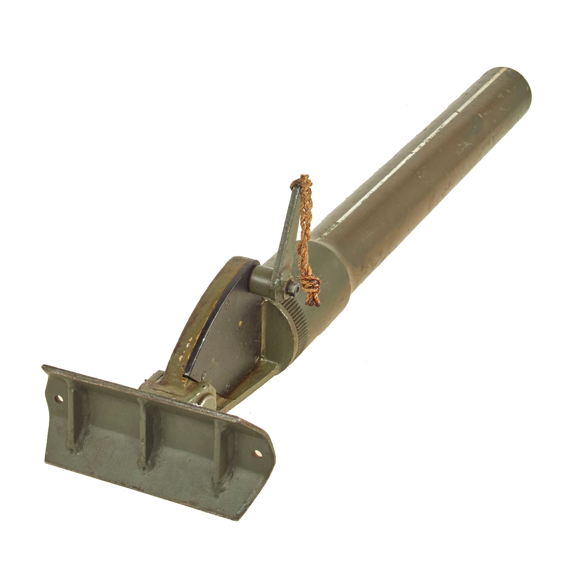 Original British WWII Type Ordnance ML 2-inch Mortar with Inert Bombs ...