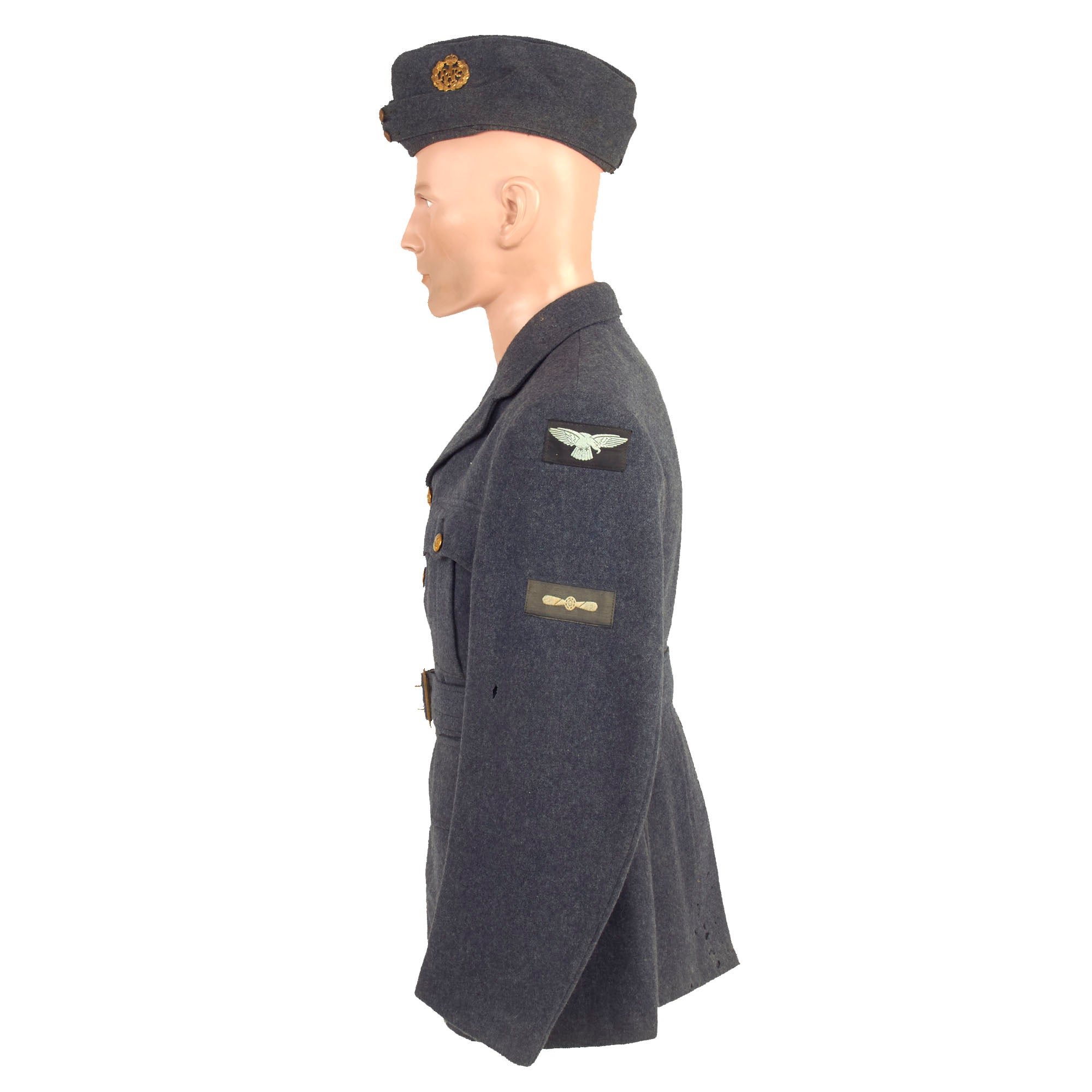Original WWII British Royal Air Force Uniform Grouping Attributed to J ...