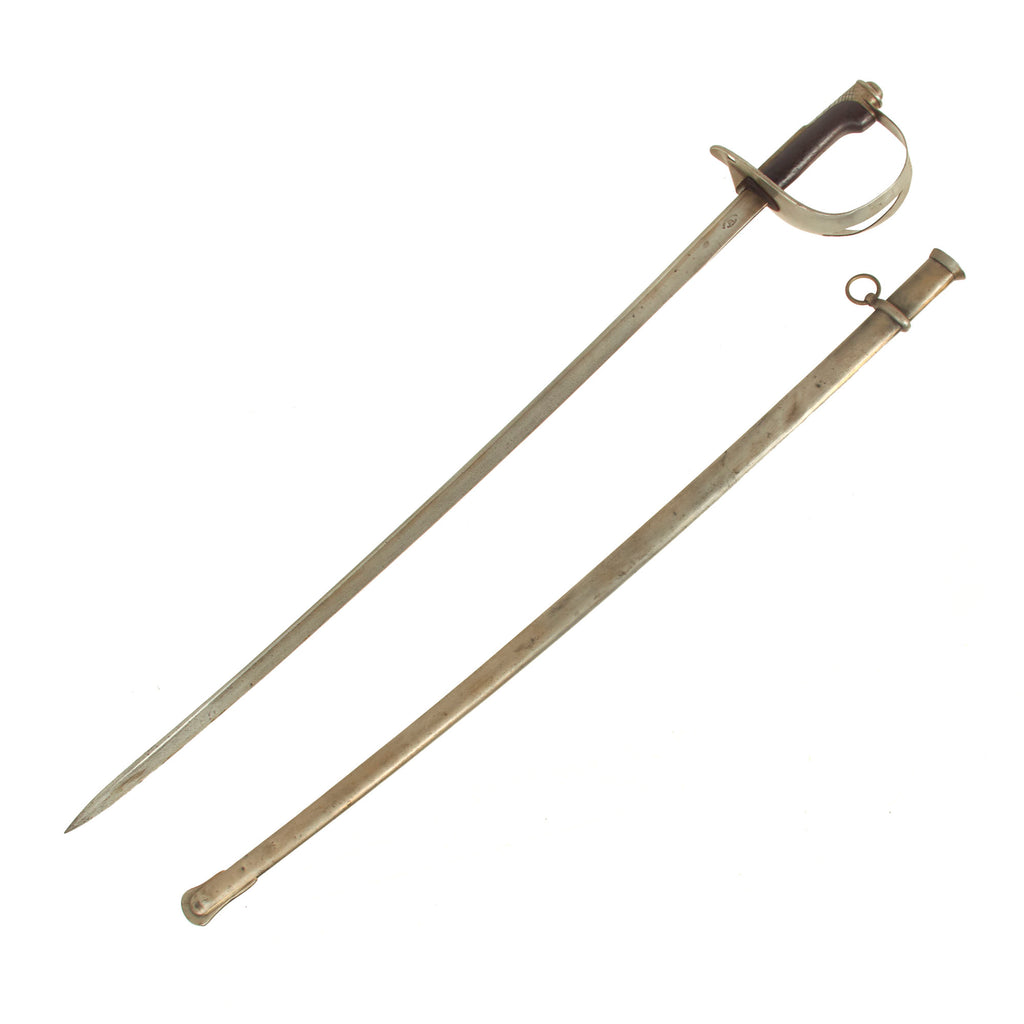 Original Italian Early Modelo 1871 Cavalry Saber with Scabbard by Soli ...