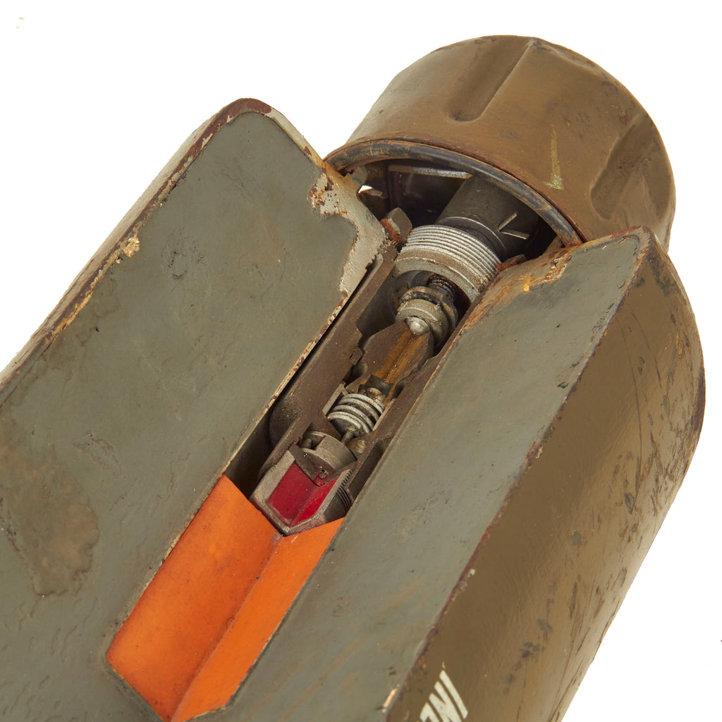 Original U.S. Navy WWII Mousetrap Anti-Submarine Rocket Inert Cutaway ...