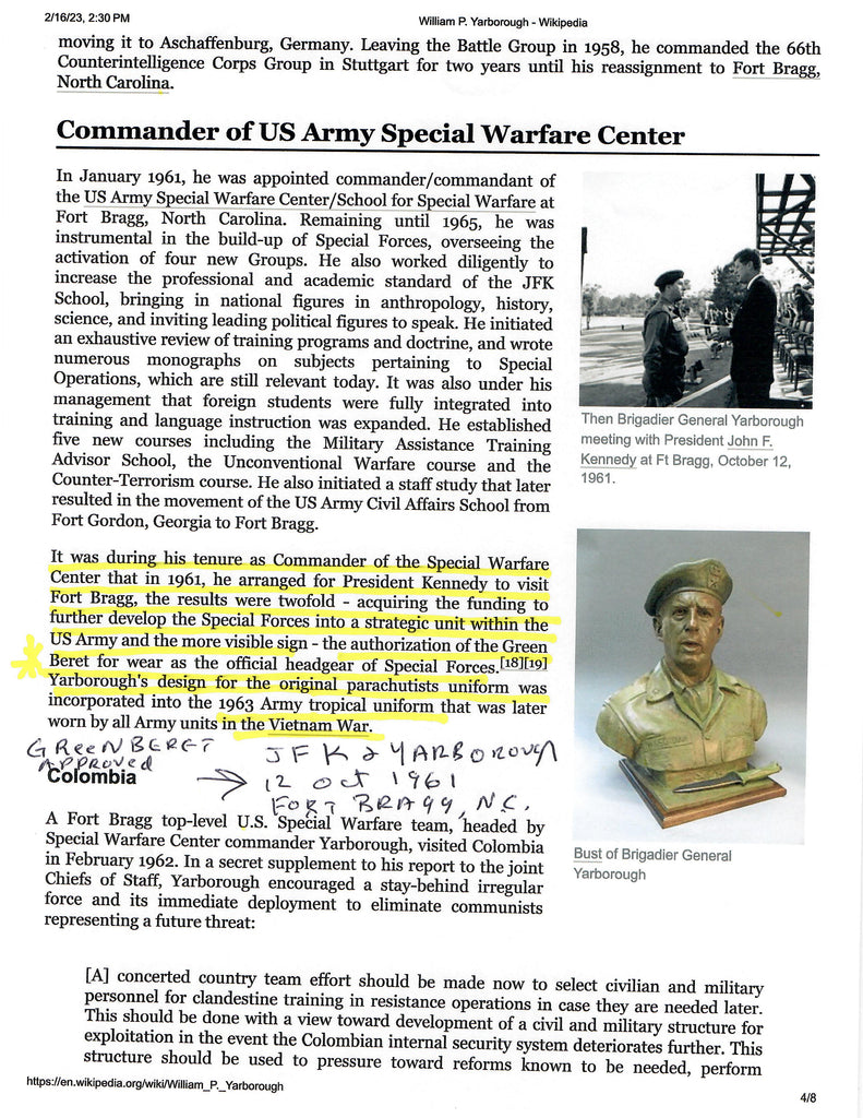 Original U.S. Pre Vietnam War Early 77th Special Forces Group Pre 1960 ...