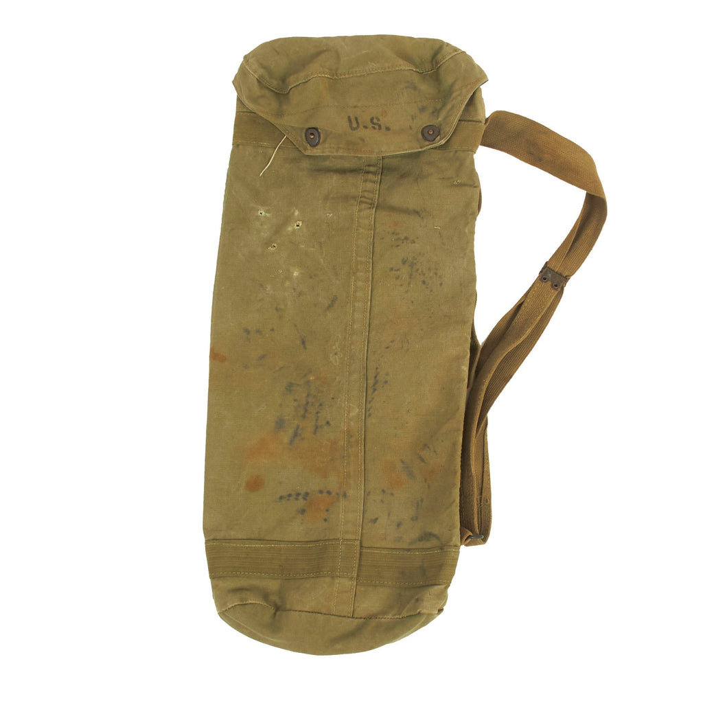 Original U.S. WWII Second Pattern M6 Bazooka Rocket Bag Dated 1945 Wit ...
