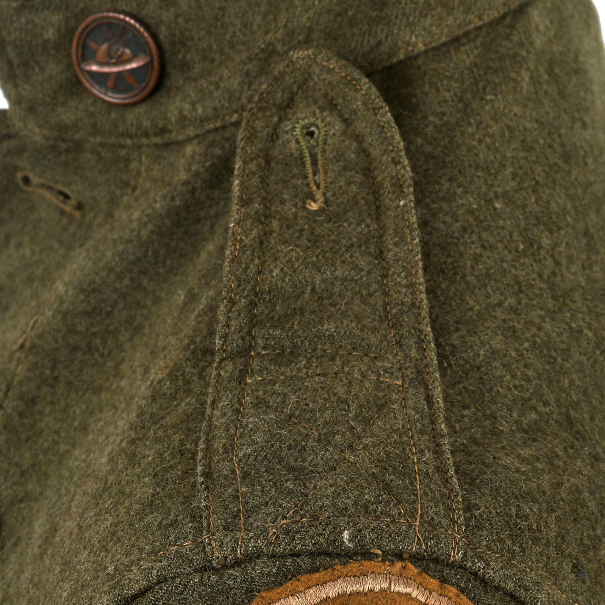 Original U.S. WWI Rare Double-Patched Motor Transport Corps & New York ...