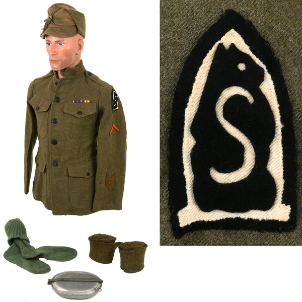 Original U.S. WWI Russian Revolution AEF Siberia 27th Infantry Regimen ...