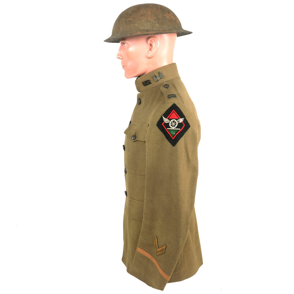 Original Identified WWI US 14th Engineers Officer’s Uniform & Helmet G ...