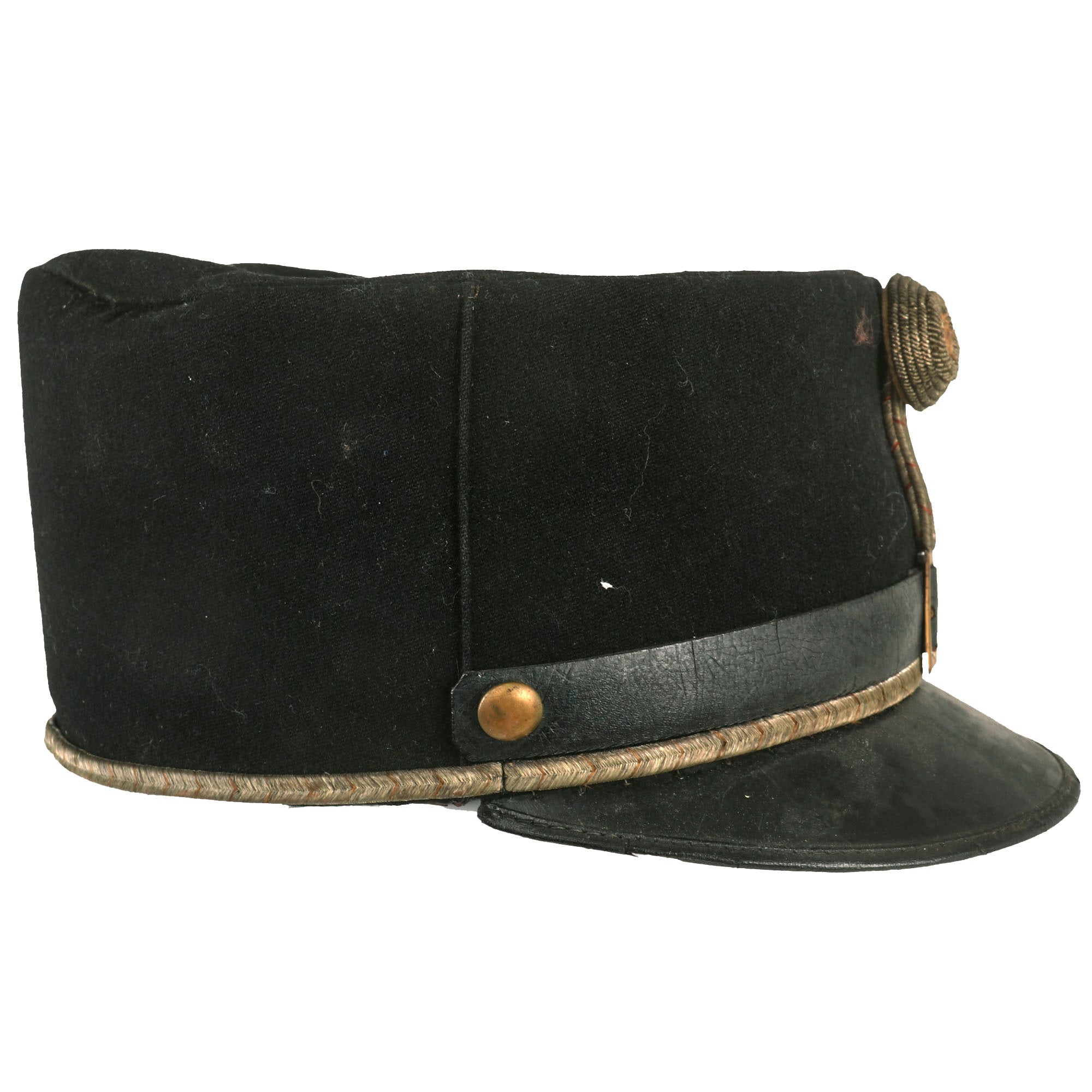 Original WWI Austro-Hungarian Officer Kepi With “Kaiser Karl” K Bullio ...