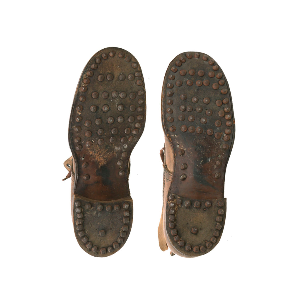 Original Italian WWI Rare M-1912 Ankle High Mountain “Low Boots” - Mat ...