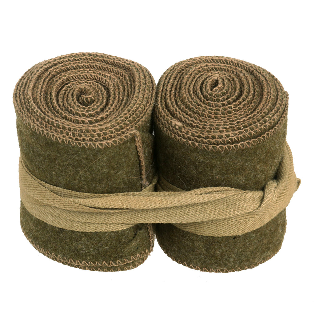 Original U.S. WWI M1917 Trench “Pershing” Boots With Wool Puttees, M19 ...