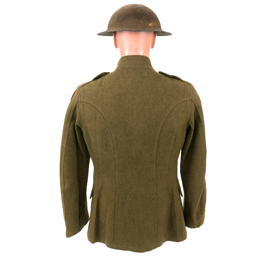 Original WWI US 30th Division “Old Hickory” Identified Uniform, Painte ...