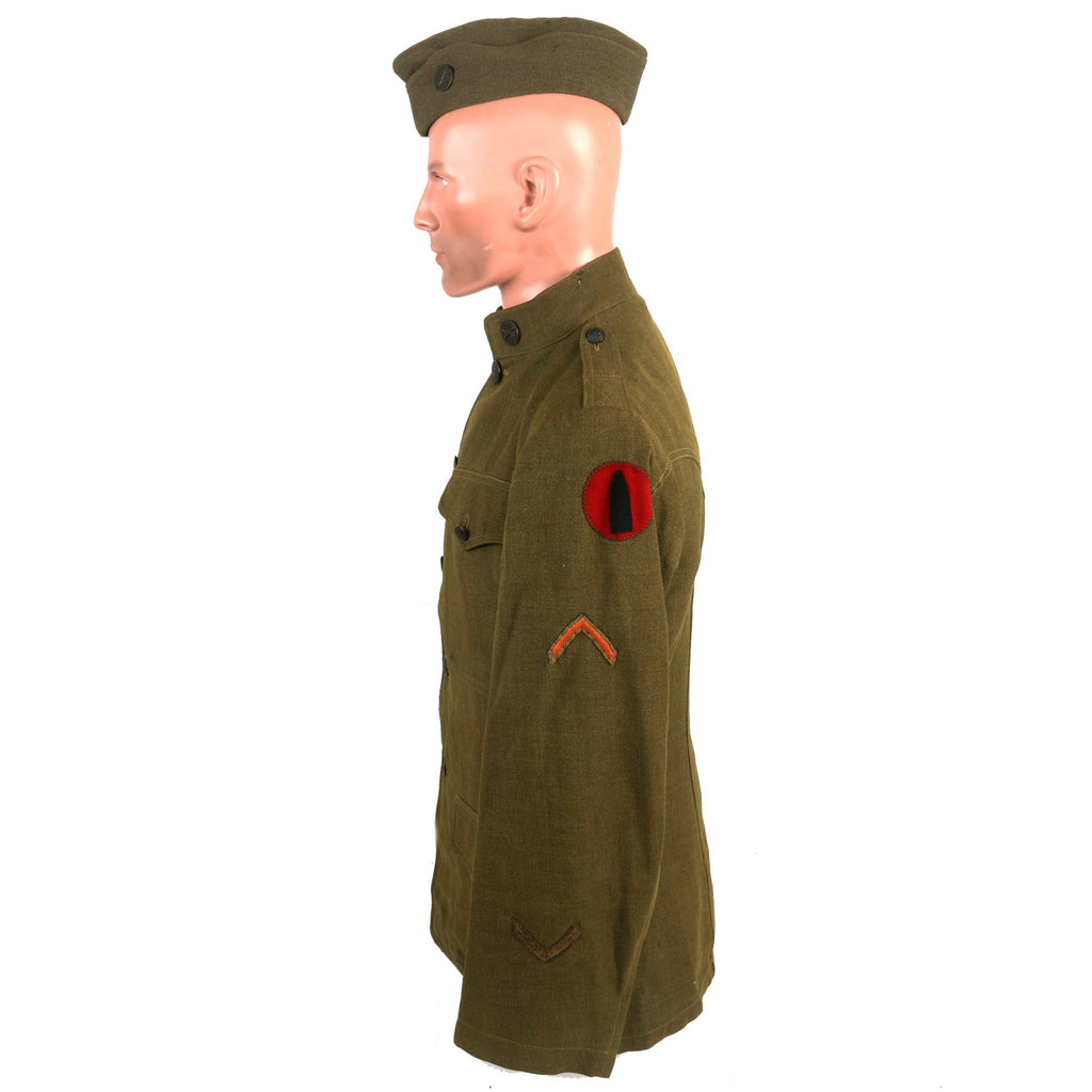 Original Identified WWI U.S. 76th Division Field Artillery Uniform & F ...